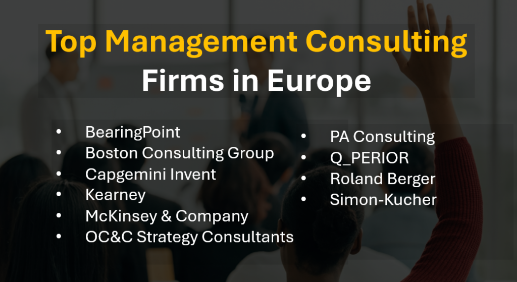 Top 10 Management Consulting Firms in Europe (2026 Ranking and Reviews ...